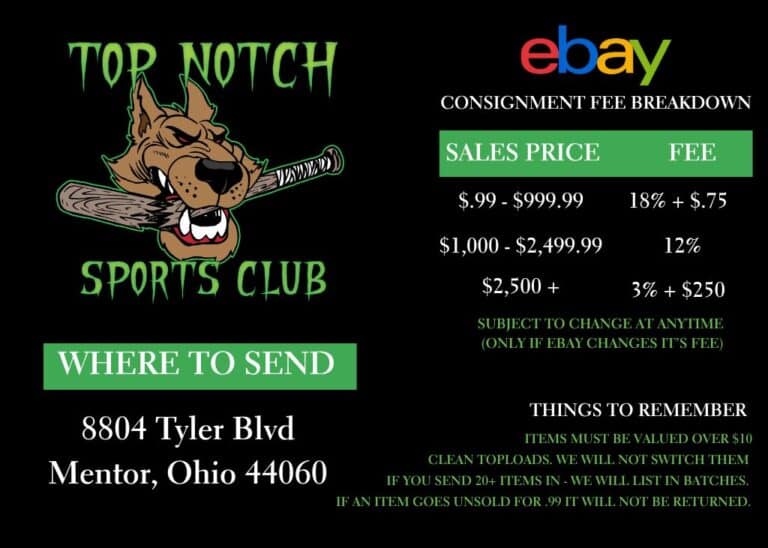 Memorabilia, Cards Consignment | Top Notch Sports Club